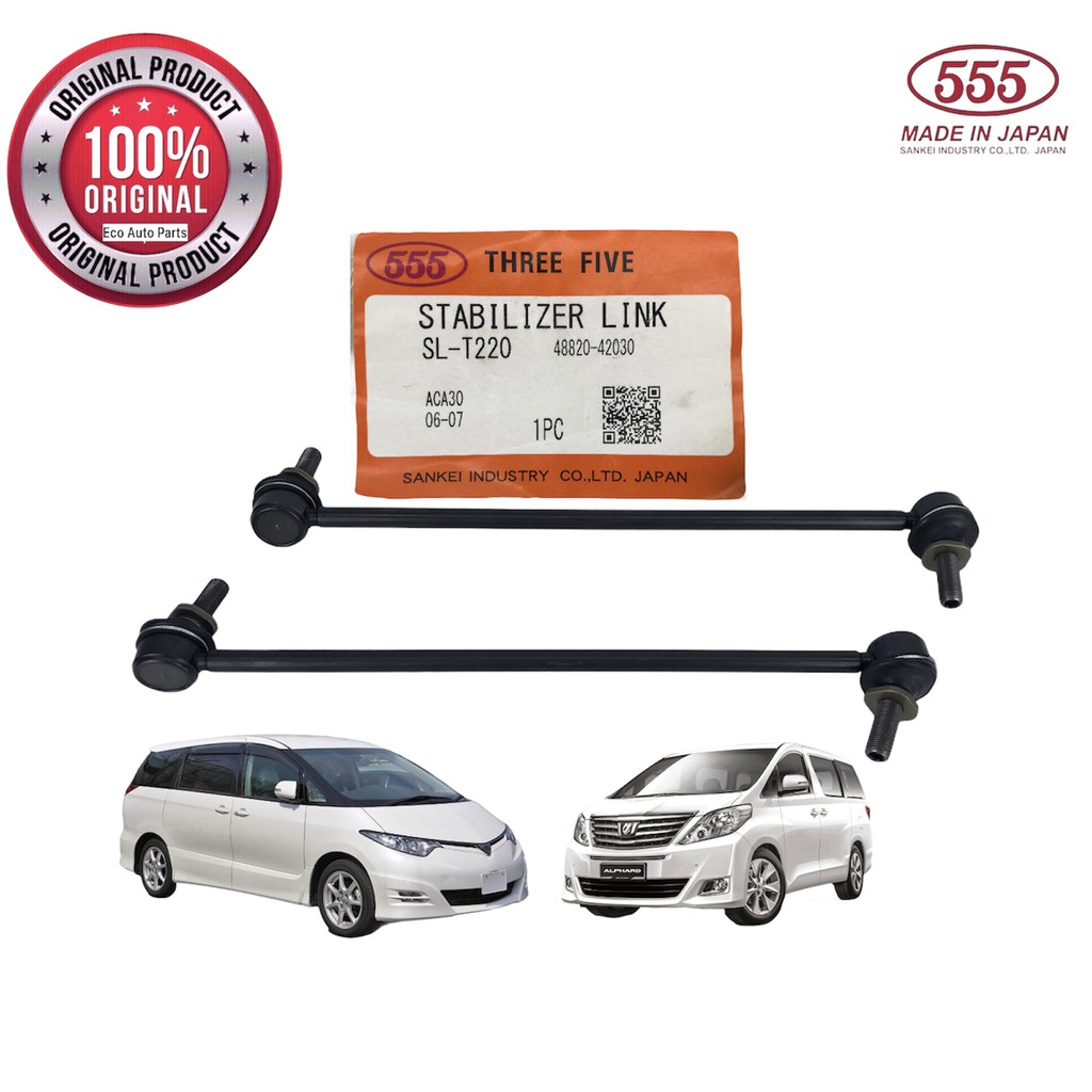 Toyota Alphard Estima Acr50 Vellfire Stabilizer Link Absorber Link ...