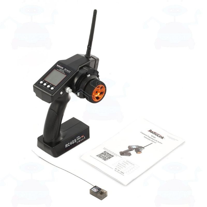Radiolink RC4GS 2.4G 4CH Gyro RC Transmitter With R4FG Receiver ...