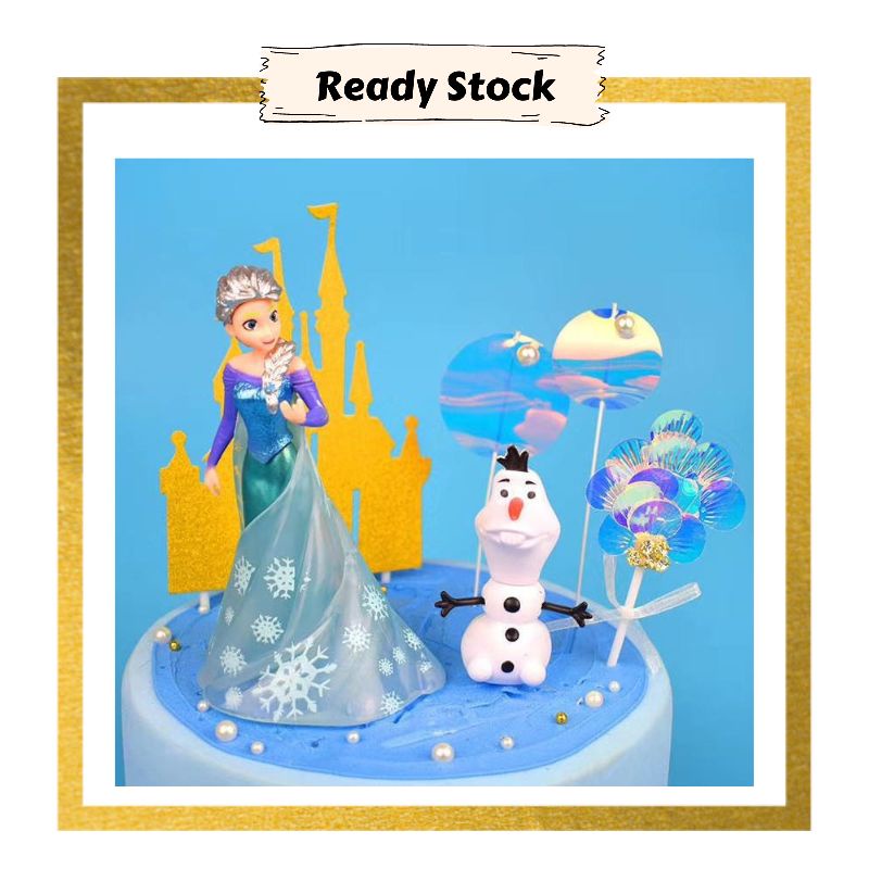 KL Stock @ Little Friend Snowman Olaf Frozen Birthday Cake Topper Toy ...