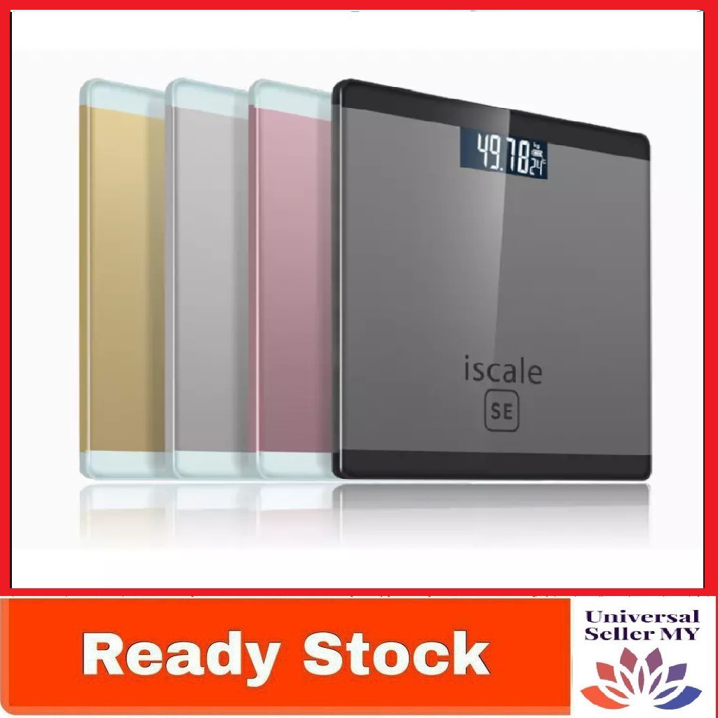 💥MURAH💥 Iscale SE Digital Body Scale High Accuracy Weight Scale Machine ...
