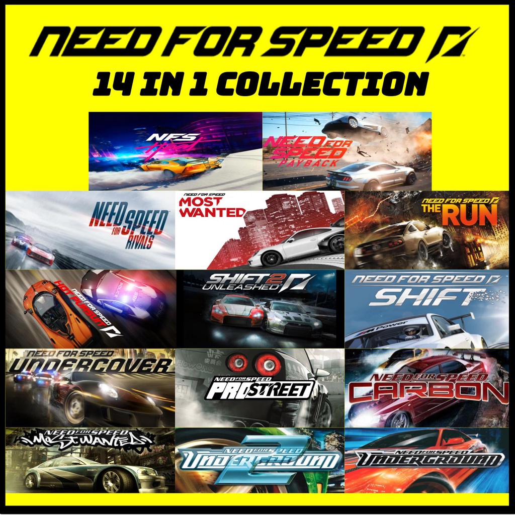 (PC) Need For Speed Collection 14 in 1 [Digital Download] | Shopee Malaysia