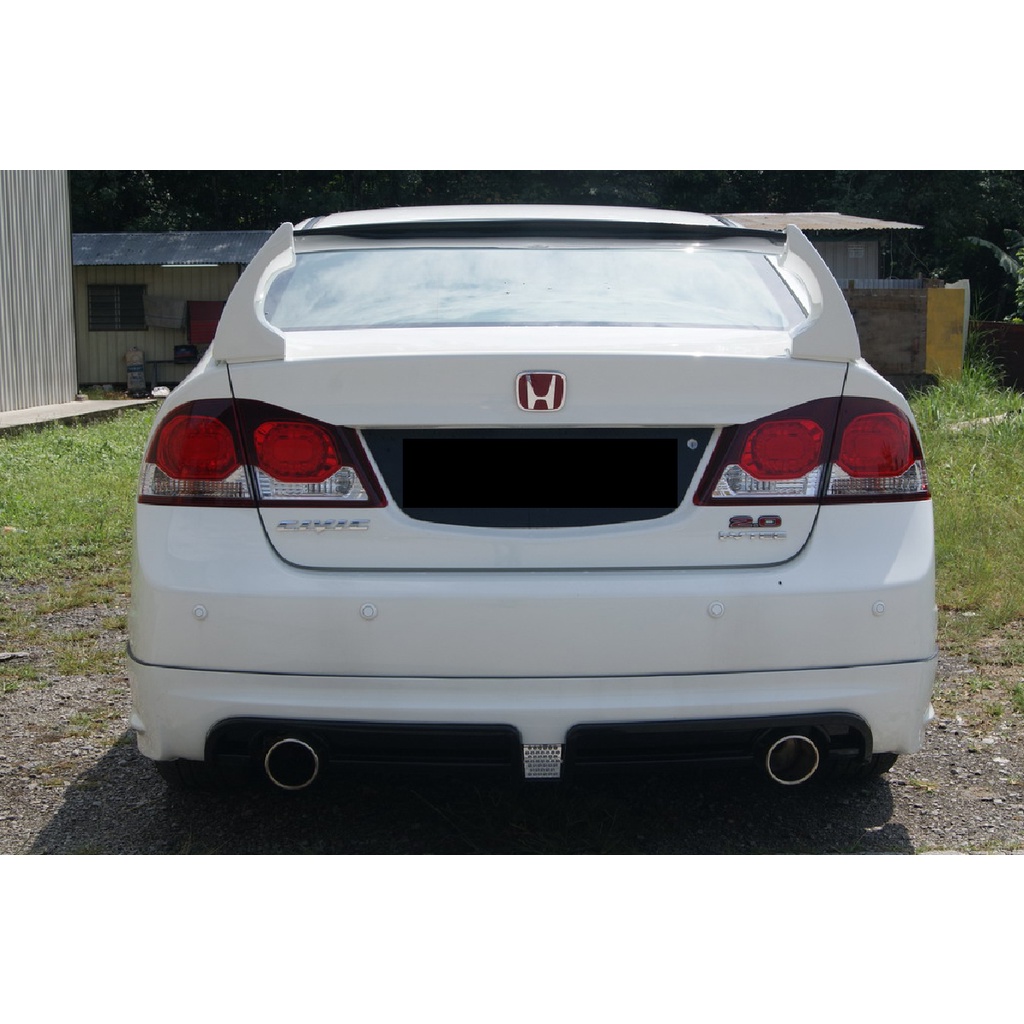 HONDA CIVIC FD 2006 - 2011 ( MUGEN V2 ) SPOILER WITH 2K COLOR PAINT-FRP ...