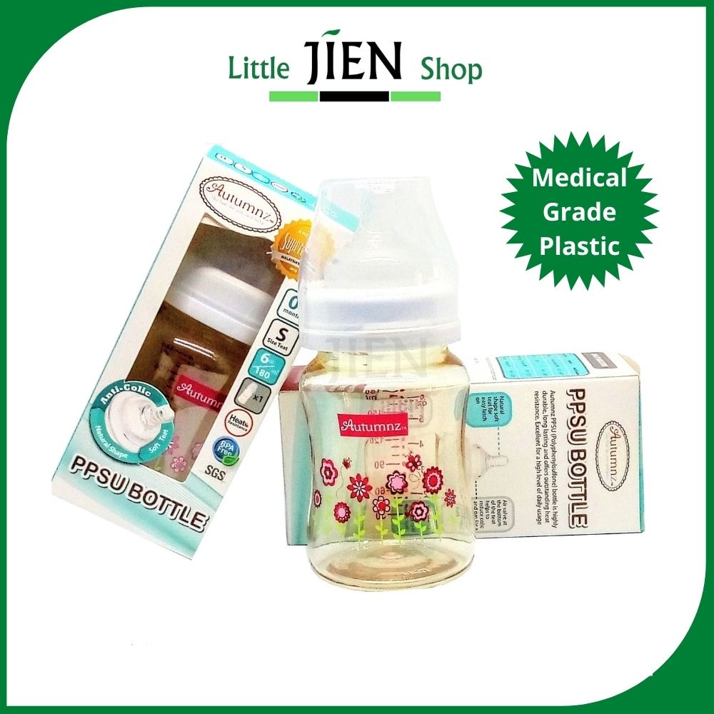 GENUINE Autumnz Botol Susu PPSU, Botol Feeding, Baby Bottle, Wide Neck ...
