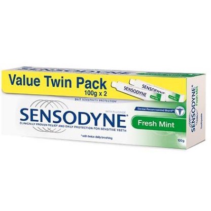 Sensodyne toothpaste Twin Pack Gum Care Multi Care Gentle Whitening ...