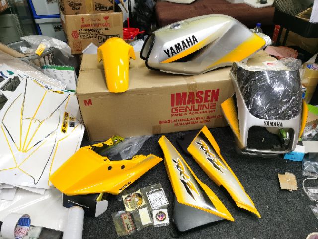 Coverset yamaha rxz imasen/oem high quality/siap sticker shell/paras ...