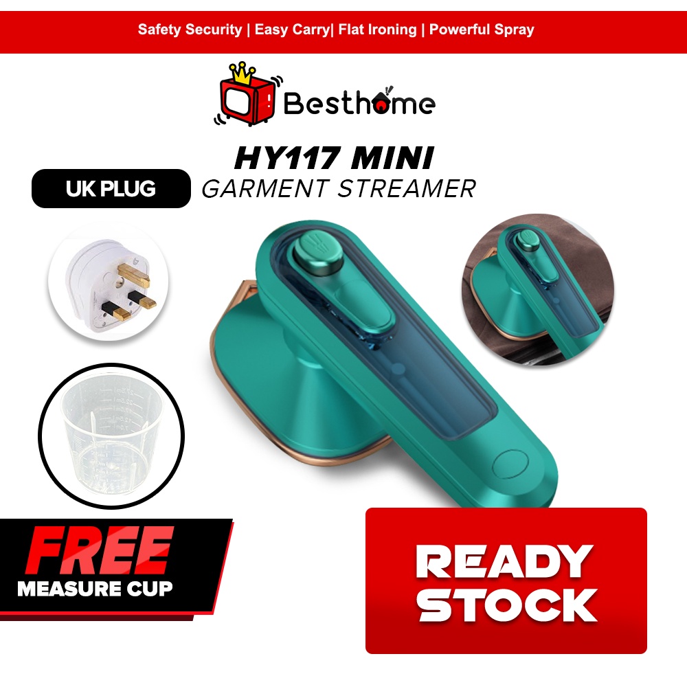 Portable Steam Iron Travelling Mini Garment Streamer Handheld Hanging ...