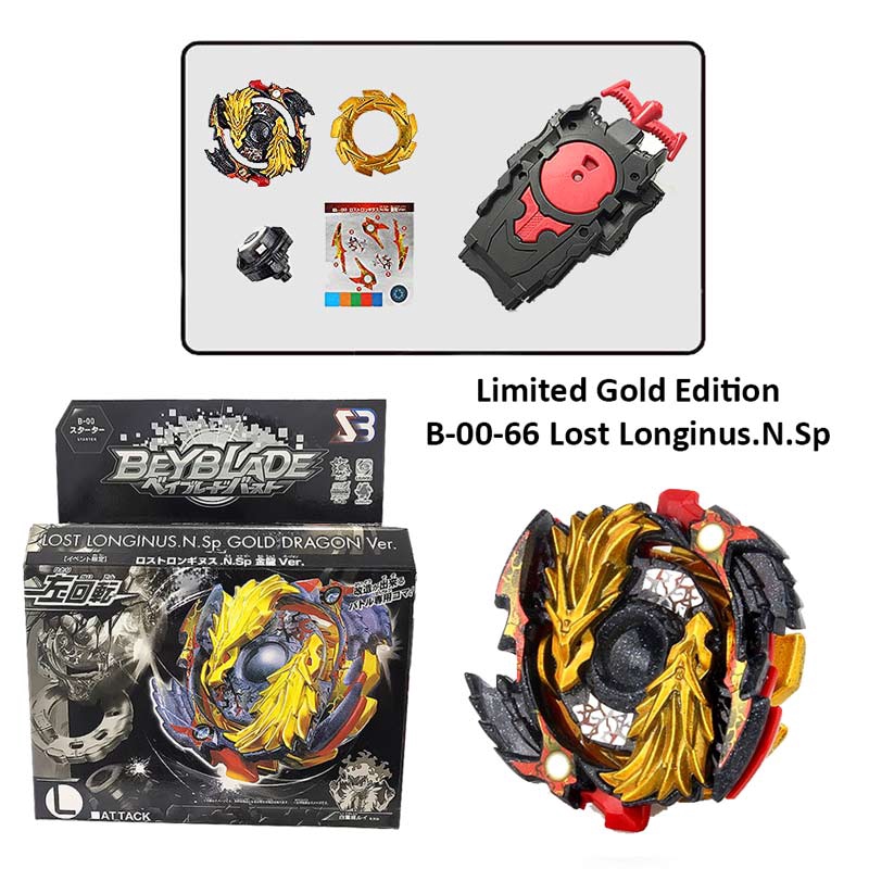 Beyblade Burst SB B-00 Lost Longinus.N.Sp Gold Dragon Version Combat ...