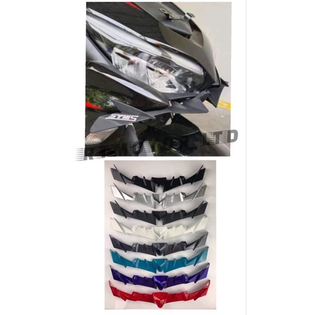 NVX155 V2 AEROX WINGLET HEAD LIGHT FAIRING CAP AERODYNAMIC | Shopee ...