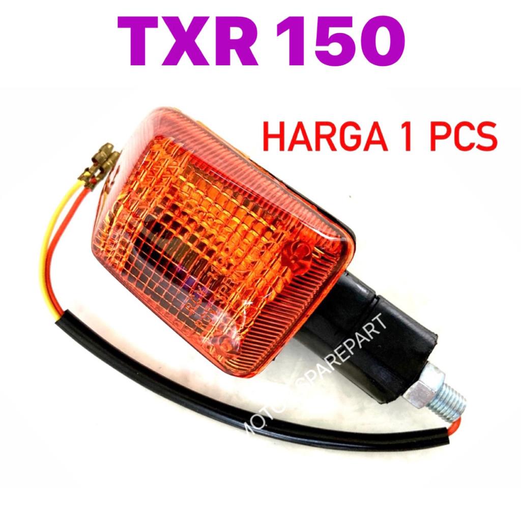 SUZUKI TXR 150 TXR150 PANTHER GAMA SIGNAL - ORANGE SIGNAL FRONT = REAR SIGNAL LAMP LAMPU SIGNAL ...