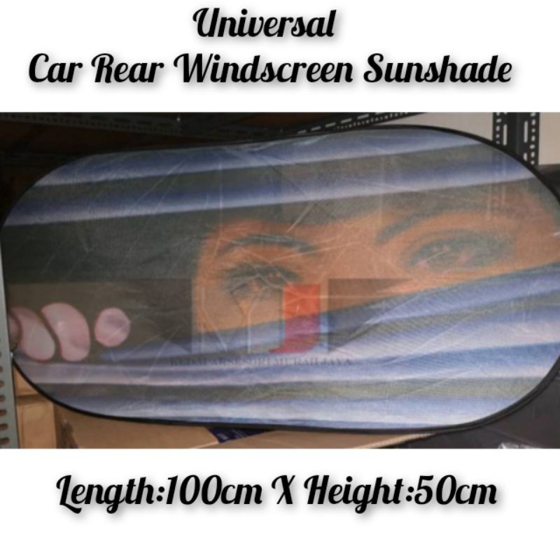 Car Sunshade Rear Window Sun Shade Windshield Sunshade Axia Myvi Saga ...