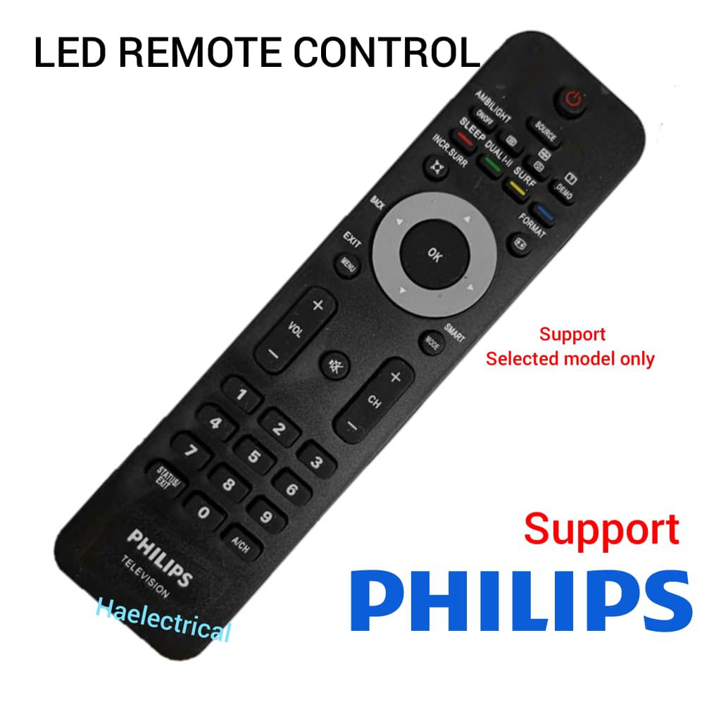 LCD/LED TV Remote Control For Philips 32PFL3403 / 37PFL3403 / 42PFL3403 ...