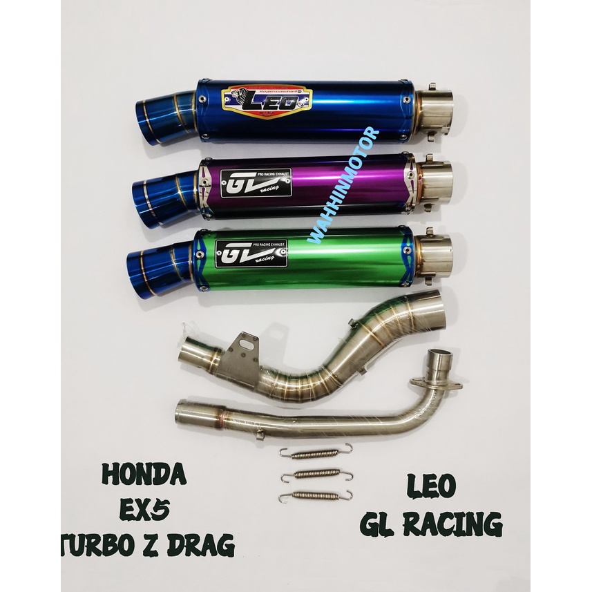[ GL RACING / LEO ] HONDA EX5 DREAM PRO Z DRAG RACING EXHAUST PIPE ...
