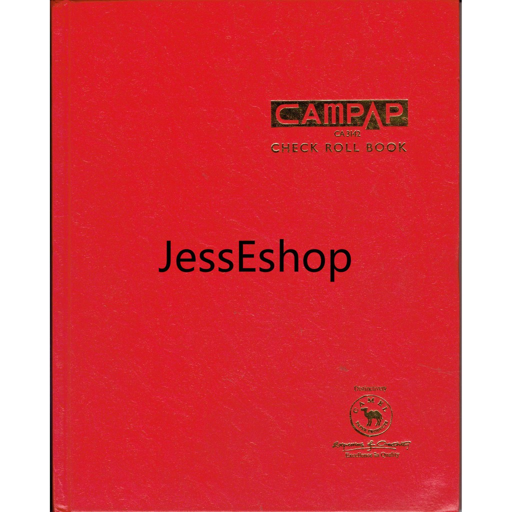 CAMPAP CHECK ROLL BOOK 200PGS CA3142 | Shopee Malaysia
