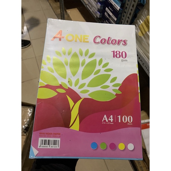 A-one Colors 180gsm-Blue Cover Paper (Combo of 1 set of 100 sheets ...