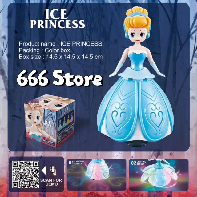 Girl Toys Light and Music Frozen Elsa Dancing Kid Dance Princess ...