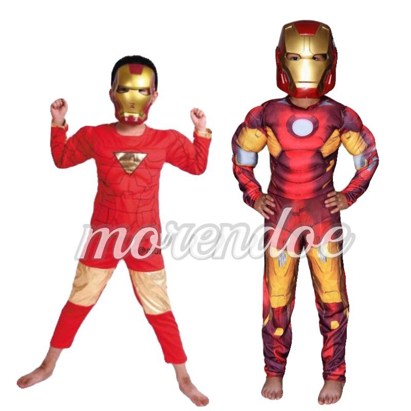 Ironman Kids Marvel Superhero Boy Costume READY STOCK | Shopee Malaysia