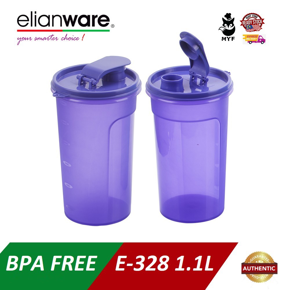 Elianware 1100ml /1300ml E-Fresh BPA Free Water Tumbler Botol Air E-328/ E-329 Ready Stock ...