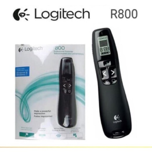 Logitech Original r800 Presenter Profesional Wireless Presenter With ...
