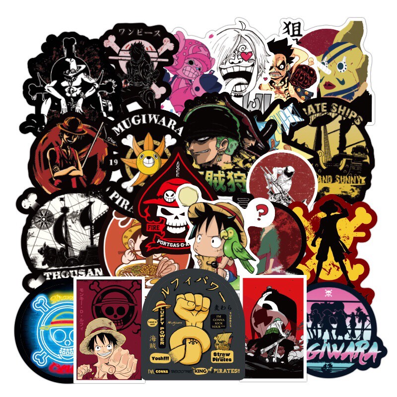 Onepiece Sticker One Piece stickers Waterproof High Quality stickers ...