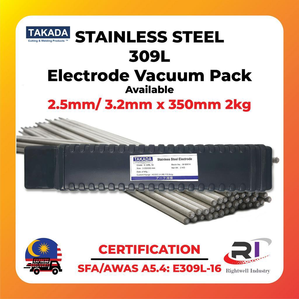 TAKADA Stainless Steel 309L WELDING Electrode ARC/MMA/SMAW (2kg ...