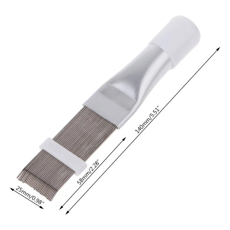 KIPRUN Air Conditioning Fin Cleaning Comb Stainless Steel Fin ...