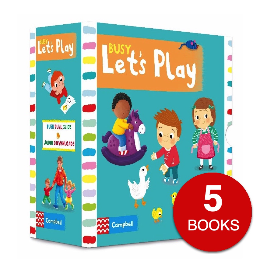 [100% original] Busy Let's Play Collection (Campbell Busy Book Series ...