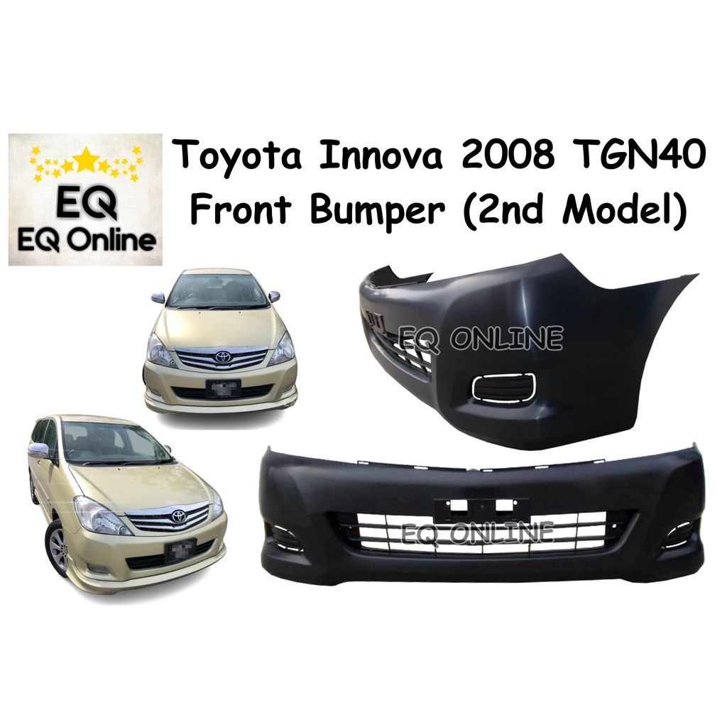 Toyota Innova 2008 TGN40 (2nd Model) Front Bumper PP Plastic Malaysia ...