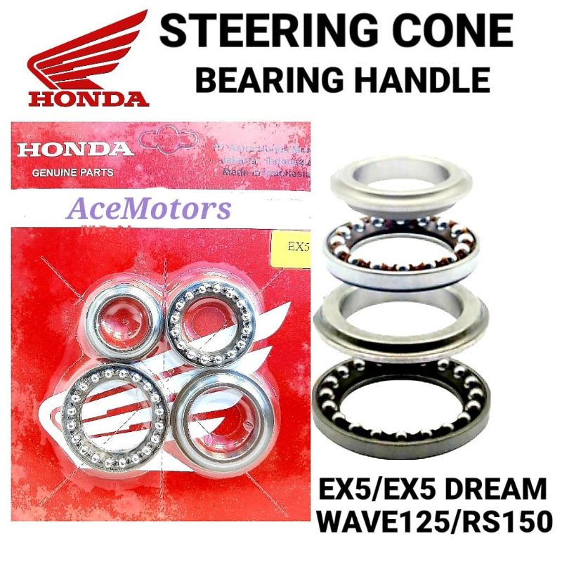 STEERING CONE & HANDLE BEARING EX5/EX5 DREAM/WAVE100/WAVE125/RS150 BEAT ...
