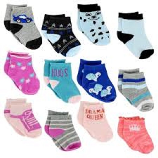 3PASANG Stokin Baby Socks Stokin Bayi Stokin Kanak-Kanak Children Socks ...
