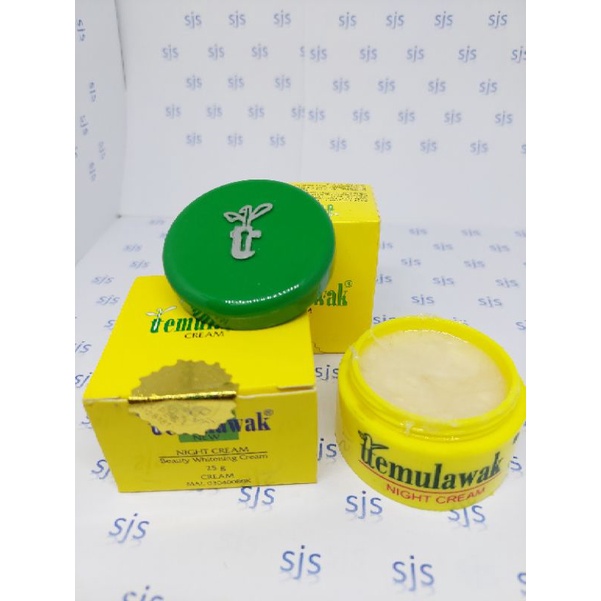 Temulawak Original Night Whitening Special Cream - Retail | Shopee Malaysia