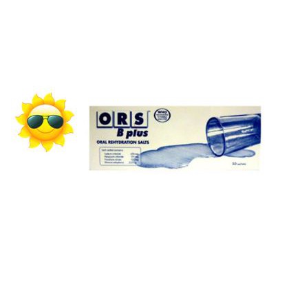 ORS PLUS (1 Sachet) (Oral Rehydration Salts) (Orange/Ori Flavour ...