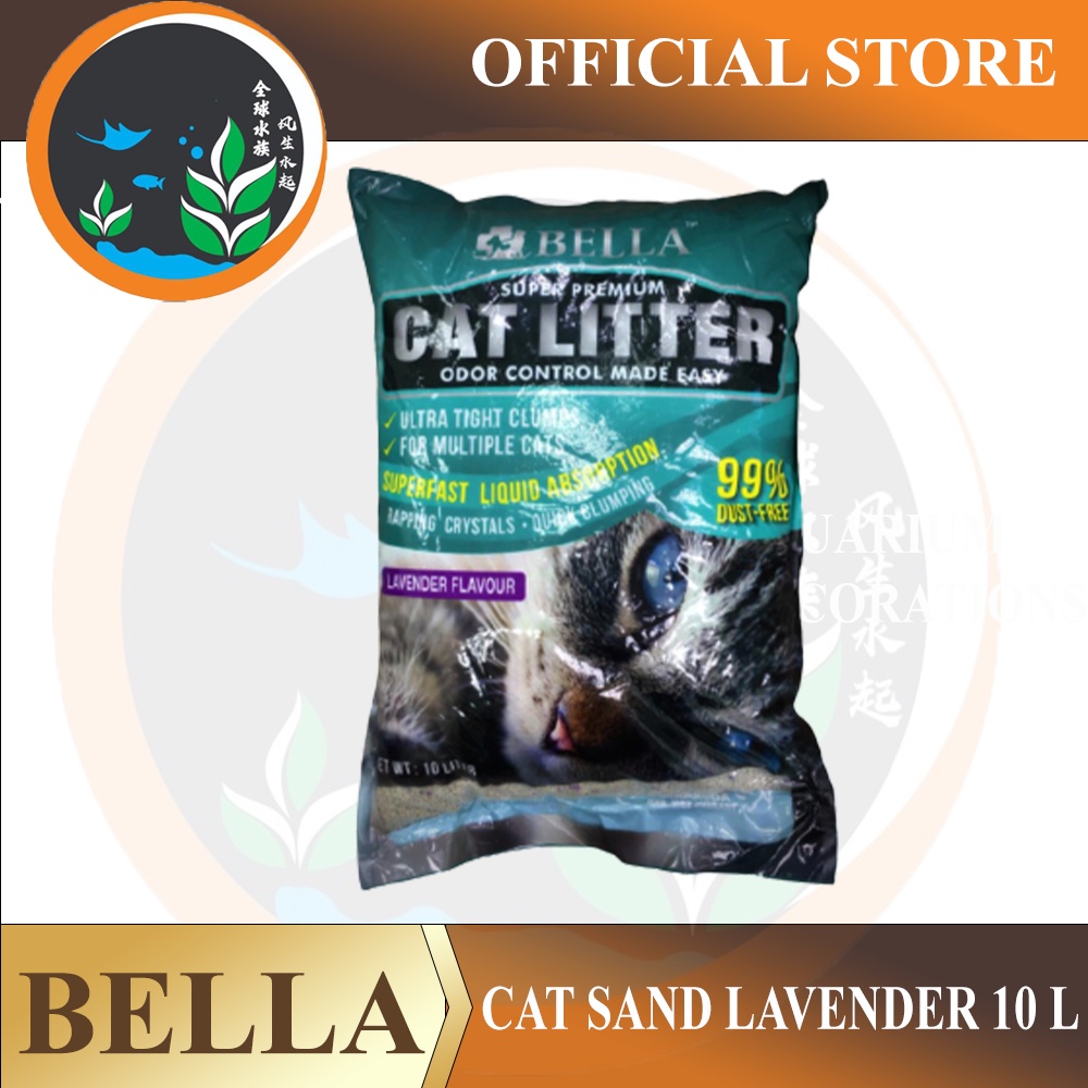 Bella Super Premium Cat Litter 10L/7kg | Shopee Malaysia