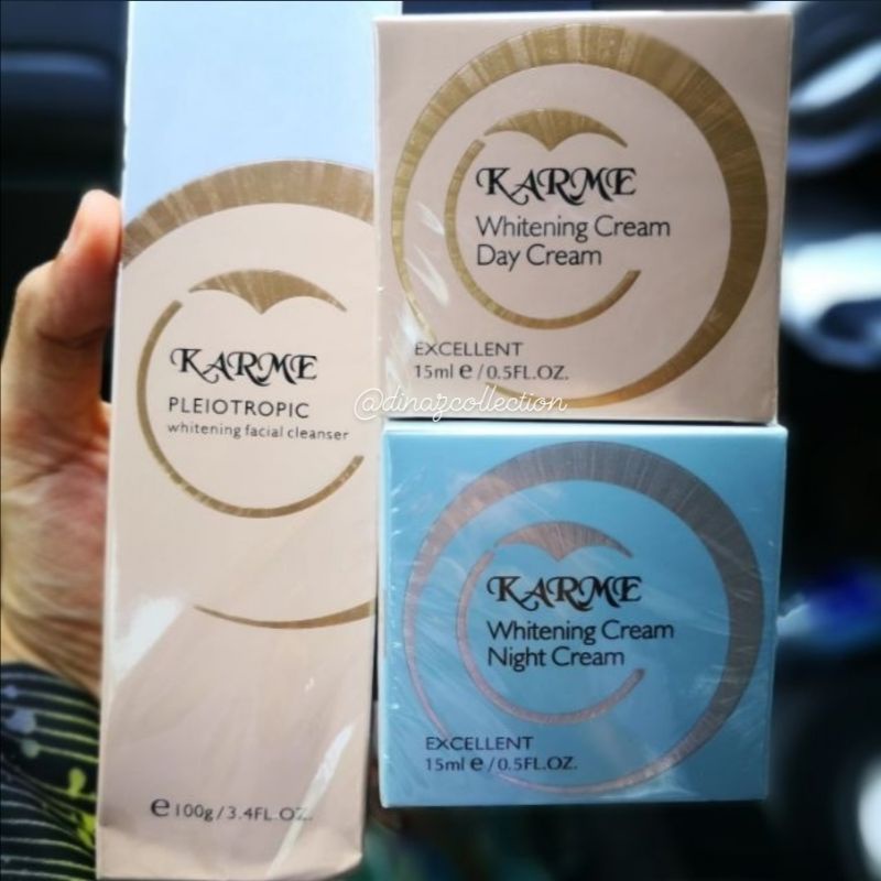 🔥 ORIGINAL 💯% KARME WHITENING SKINCARE Cream | Shopee Malaysia