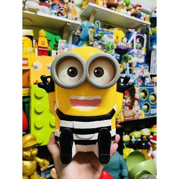 Minion popcorn bucket sitting prisoner ready stock universal studio ...