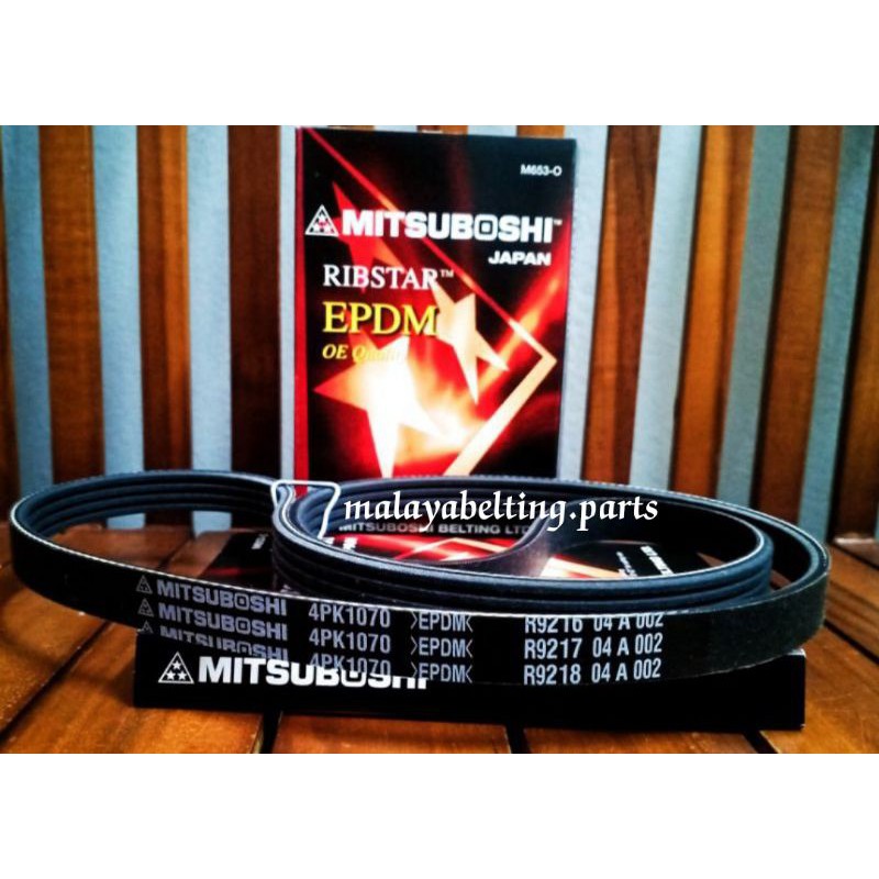 HONDA ACCORD SM4( 4PK1070 )FAN BELT MITSUBOSHI ORIGINAL ( MADE IN JAPAN ...