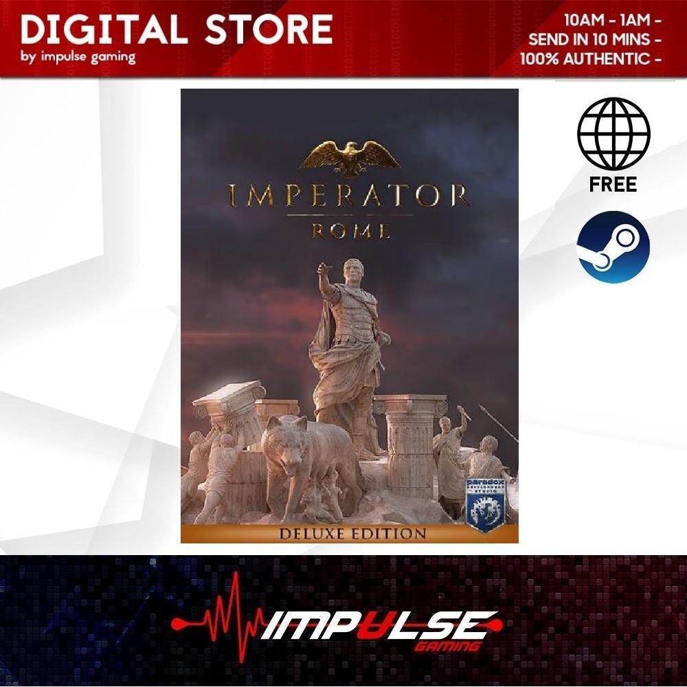 [10 MINS DELIVERY] PC Imperator: Rome (Deluxe Edition) Digital Edition ...