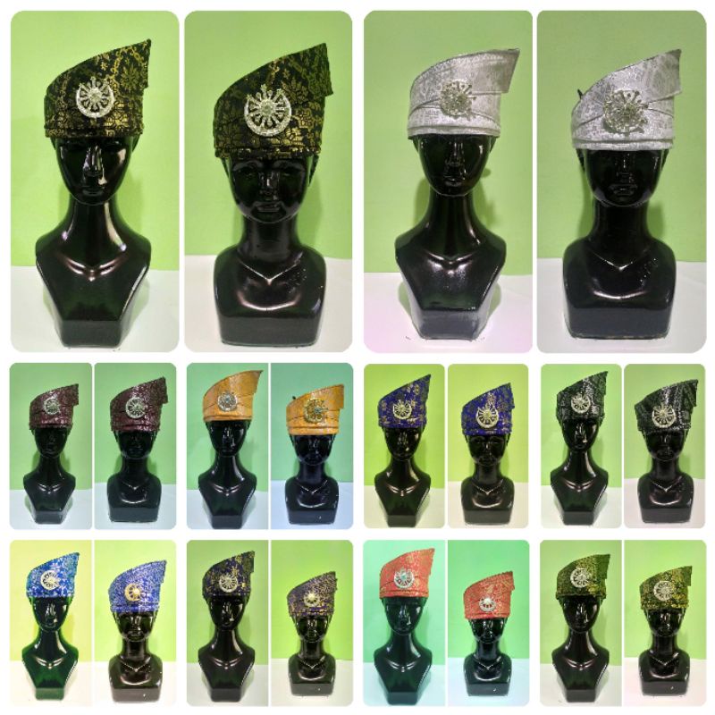 TANJAK/TENGKOLOK/DESTAR COUPLE PAIR OF FATHER & SON | TANJAK SONGKET ...