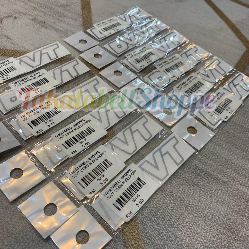 Dvvt sticker untuk perodua myvi/sticker myvi/perodua viva/perodua alza ...