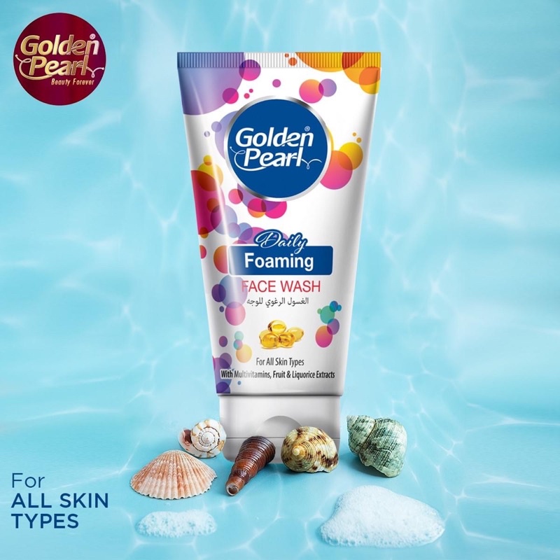 Golden Pearl Daily Foaming Facewash 75ml | Shopee Malaysia