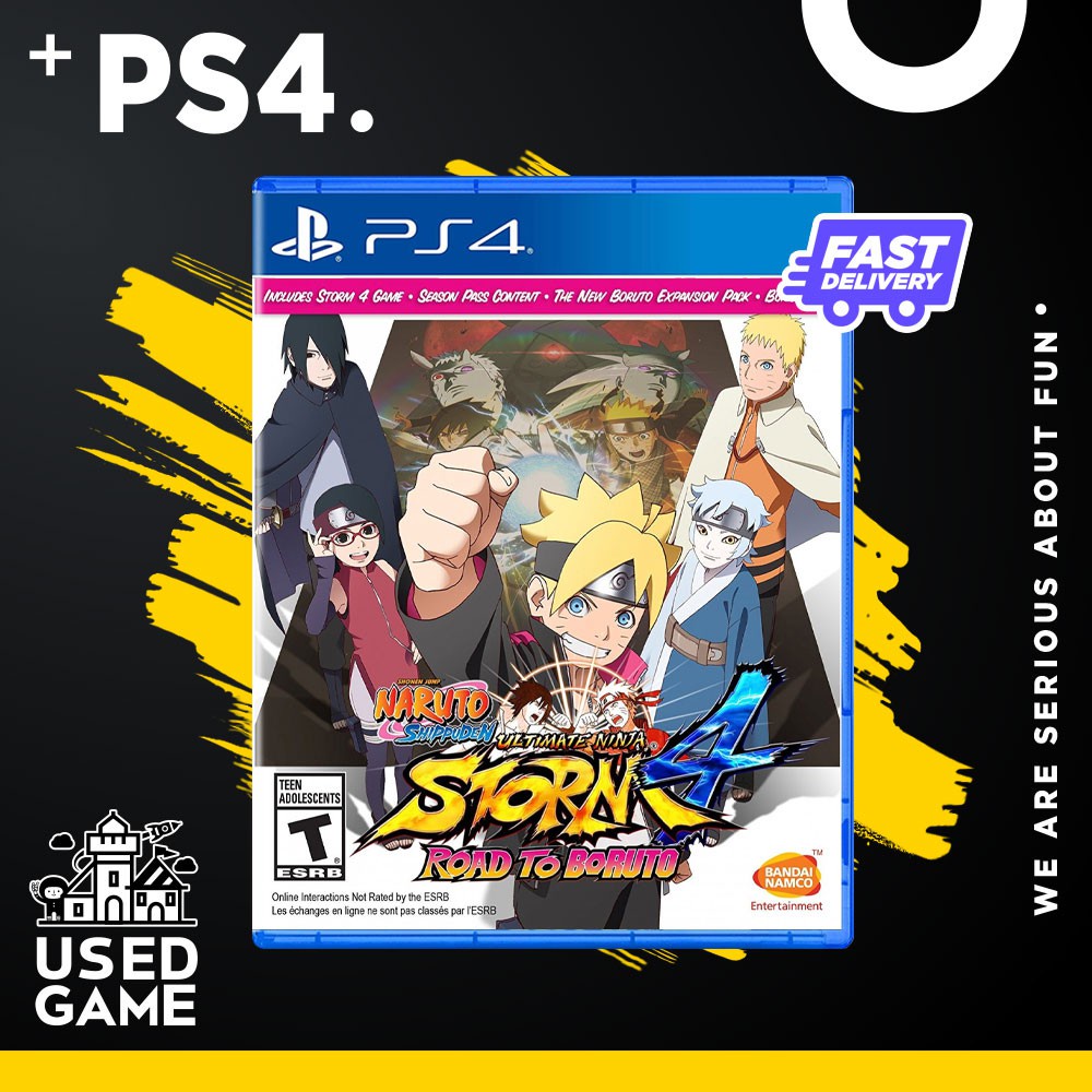 PS4 Naruto Shippuden Ultimate Ninja Storm 4 Road To Boruto [English] | Shopee Malaysia
