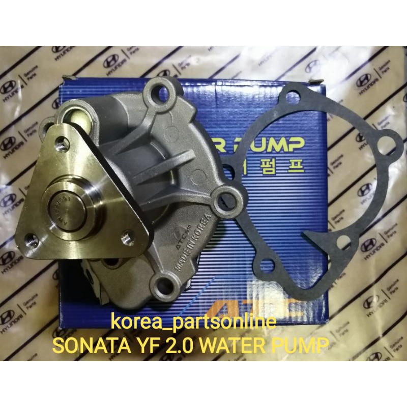 HYUNDAI SONATA YF /KIA OPTIMA K5 2.0 WATER PUMP OEM KOREA PRODUCT 25110 ...