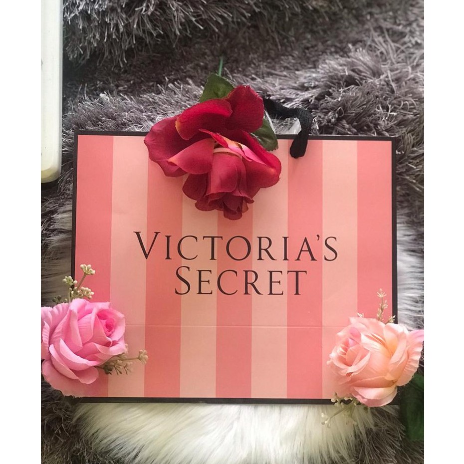 💯 Victoria Secret Paper Bag Medium Size | Shopee Malaysia
