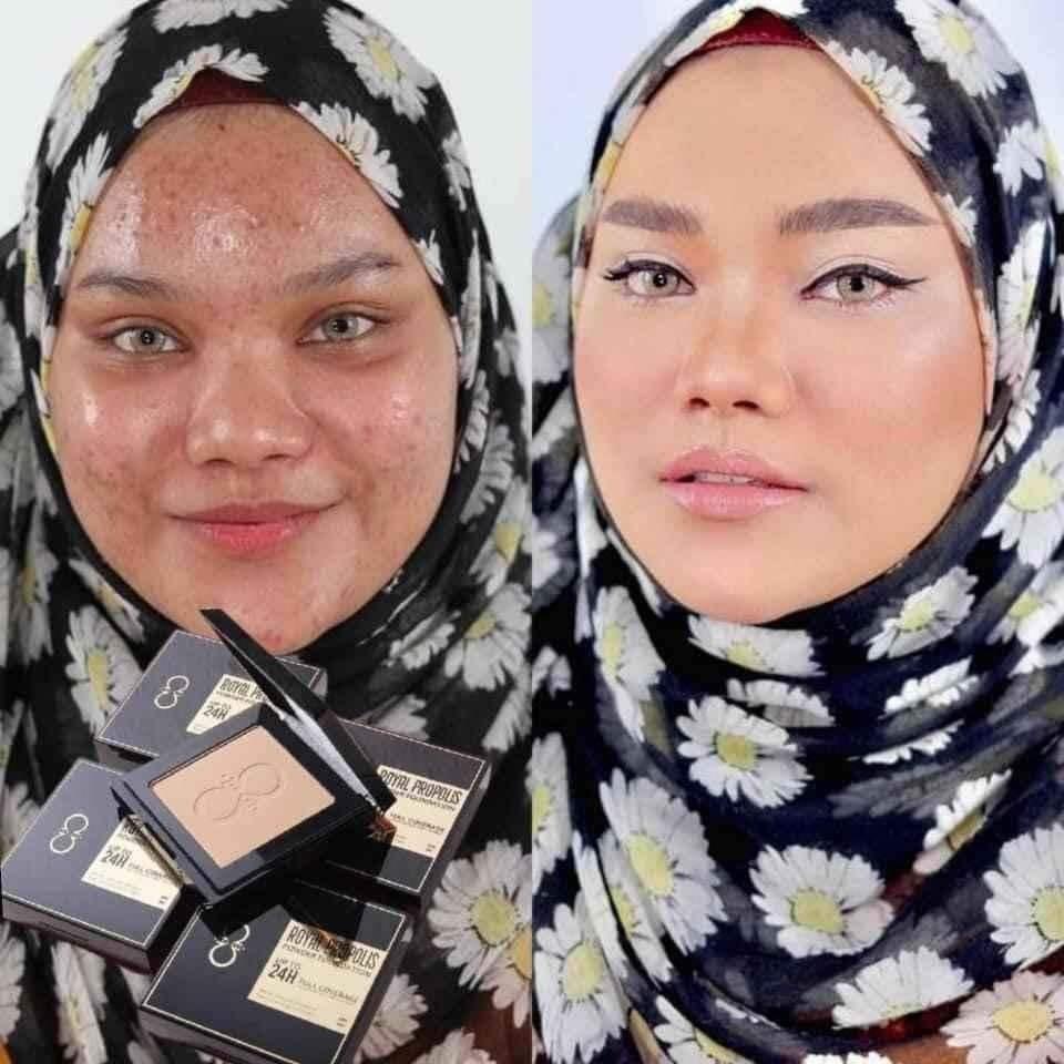 ALHA ALFA COMPACT POWDER FOUNDATION 100% ORIGINAL HQ | Shopee Malaysia