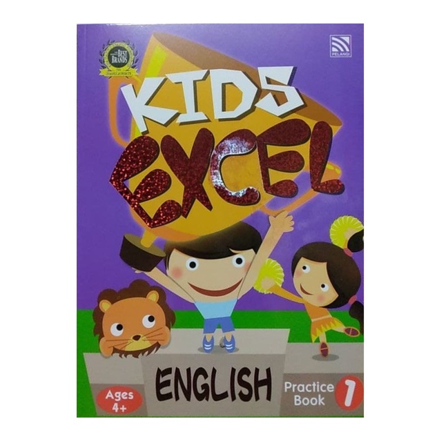 KIDS EXCEL SERIES - ENGLISH PRACTICE BOOK 1 (READY STOCK) | Shopee Malaysia