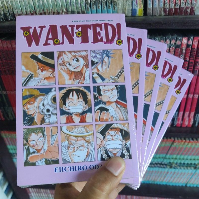 Wanted - Eiiichiro Oda (Original Seal Comic) | Shopee Malaysia