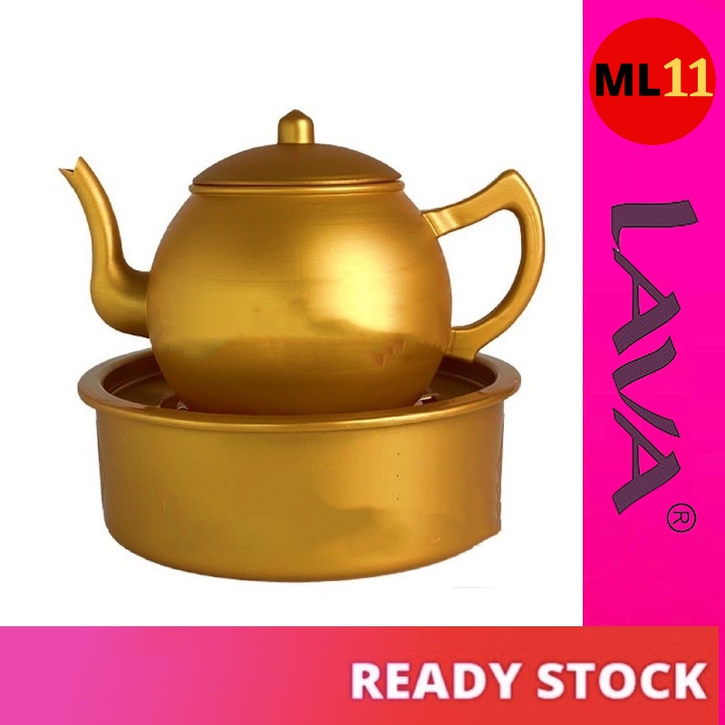 LAVA Hand Washing Pot Gold / Teko Cuci Tangan / Plastik Kendi / Bekas ...