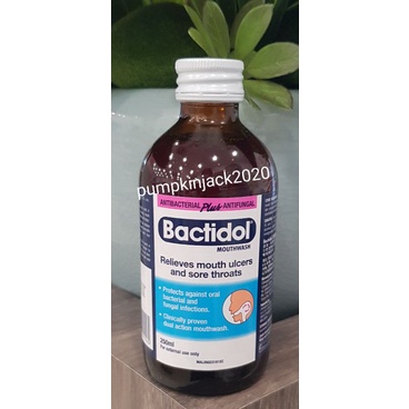 Bactidol Mouthwash 250ml (Exp:02/2025) | Shopee Malaysia