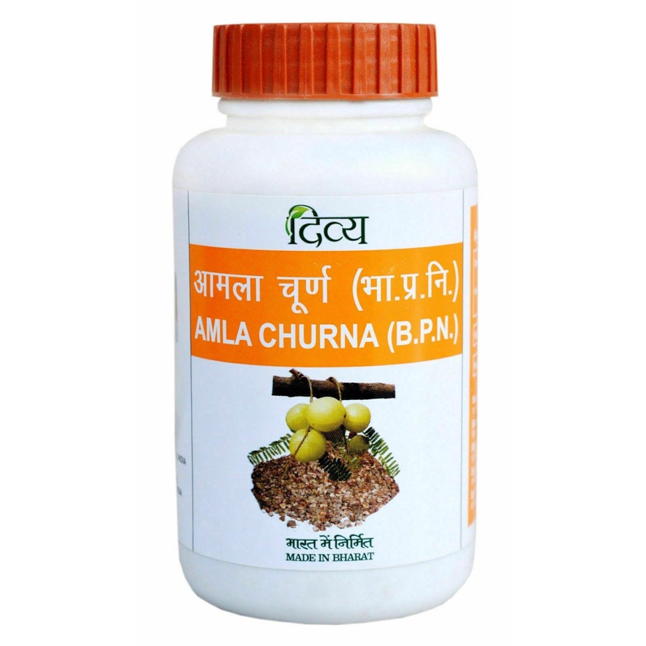 Patanjali Divya Amla Churna Indian Gooseberry powder 100 gm | Shopee ...