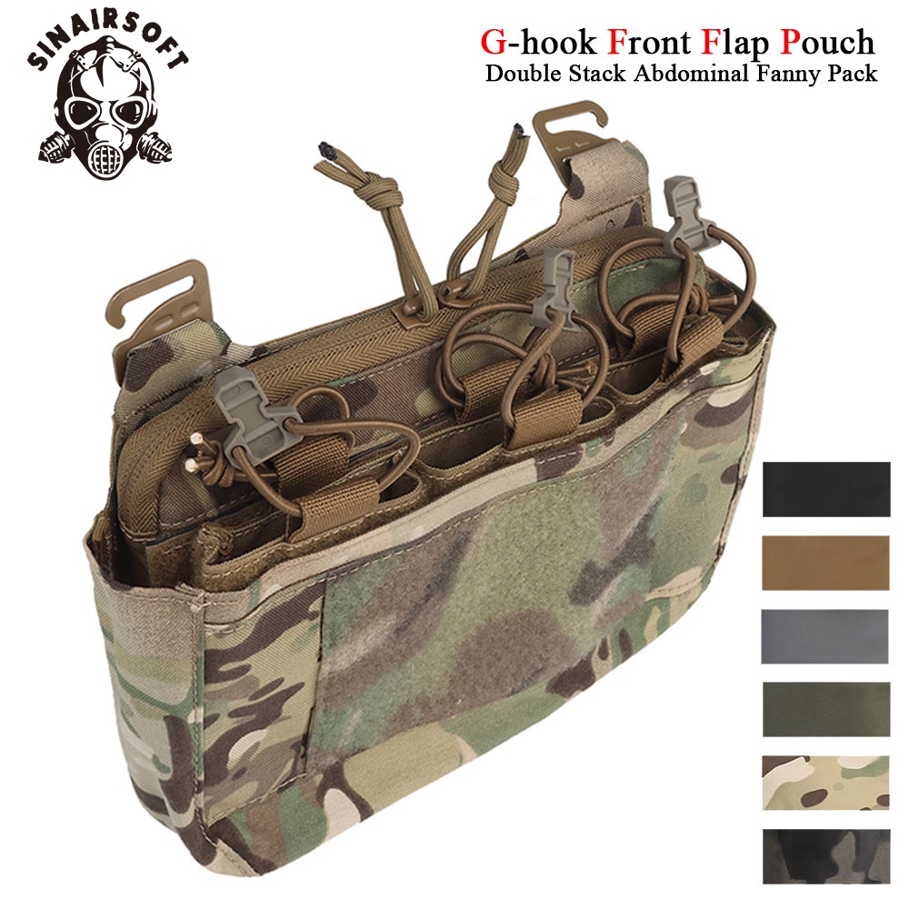SINAIRSOFT Multifunctional DOPE Flip Double-Stacked Abdominal Waist Bag ...