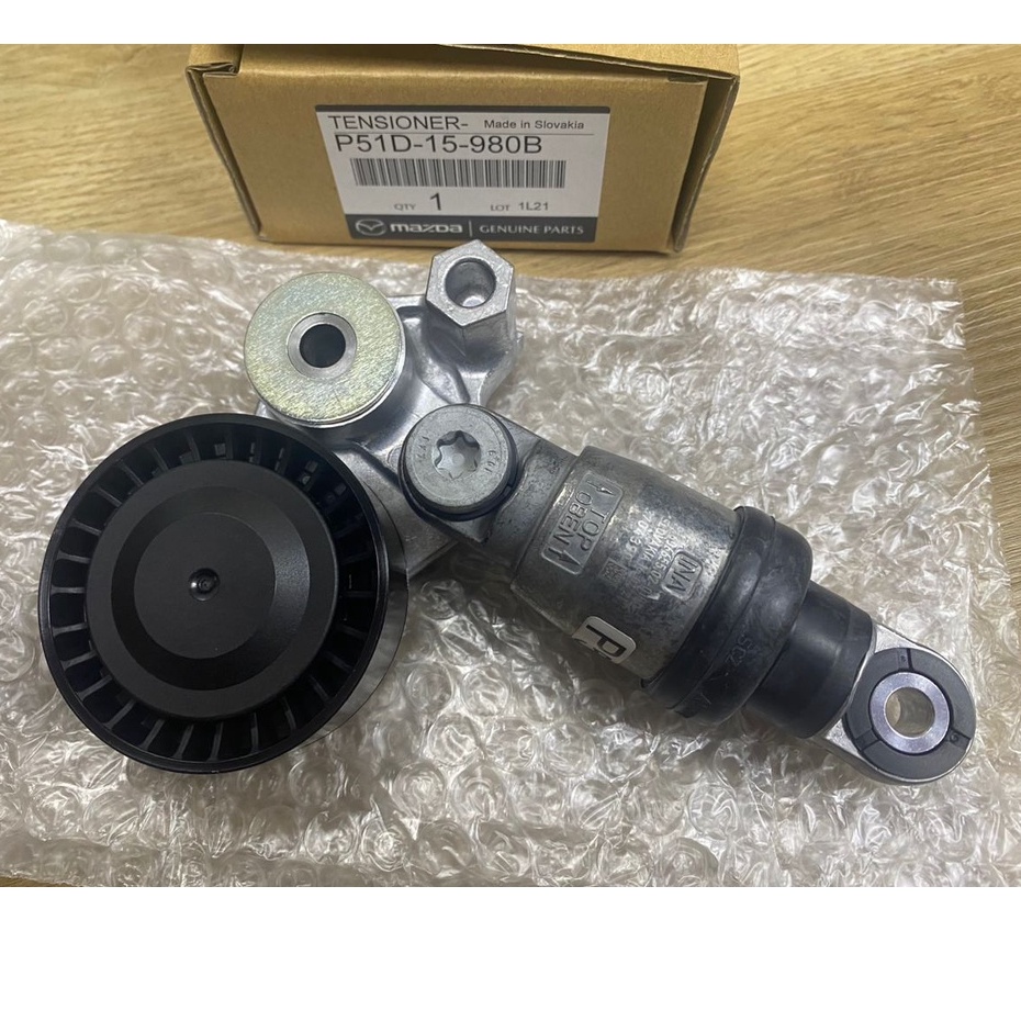 FAN BELT TENSIONER GENUINE PART (ORIGINAL) [P51D 15 980] MAZDA 2 ...